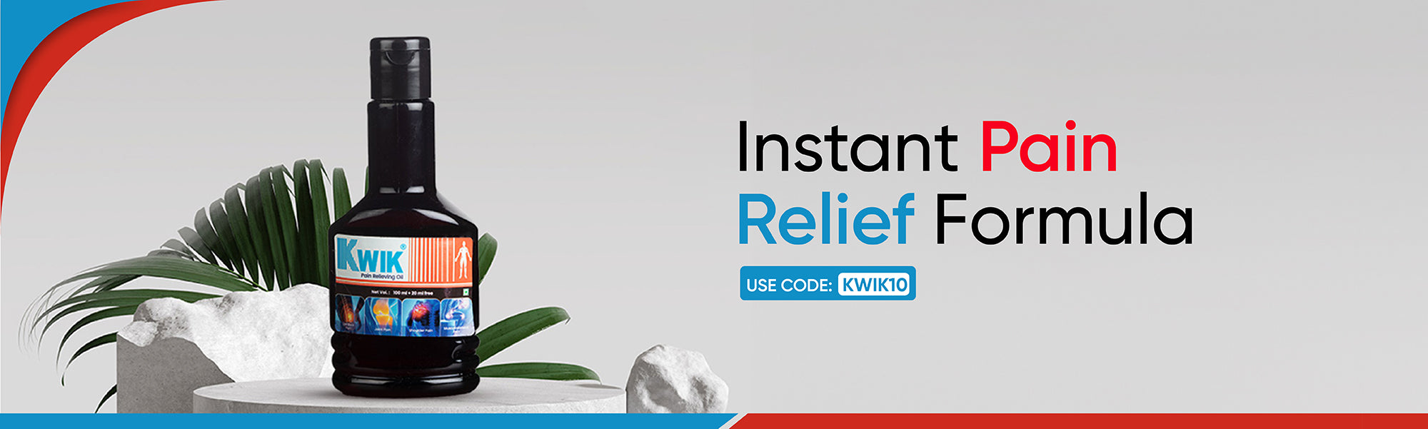 Buy Ayurvedic Pain Relief Product Online - KWIK Pain Relief